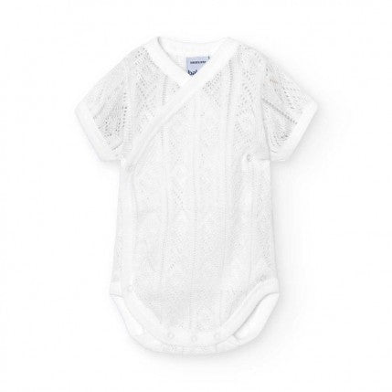 Body cruzado perle blanco bebe – Mini & Co atelier